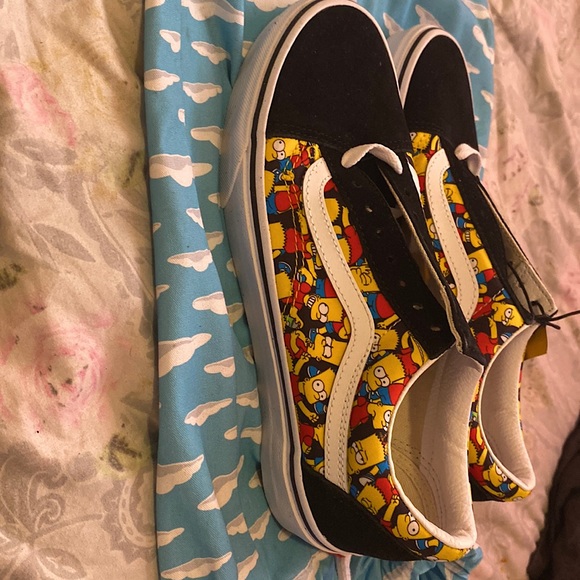 Vans | Shoes | Custom Simpsons Vans | Poshmark